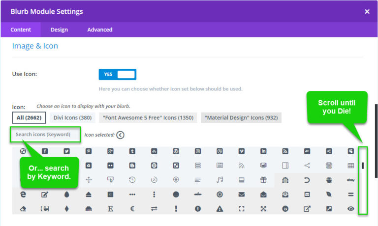 How to add more Icons to Divi Theme and Divi Builder - Add Free Icon ...